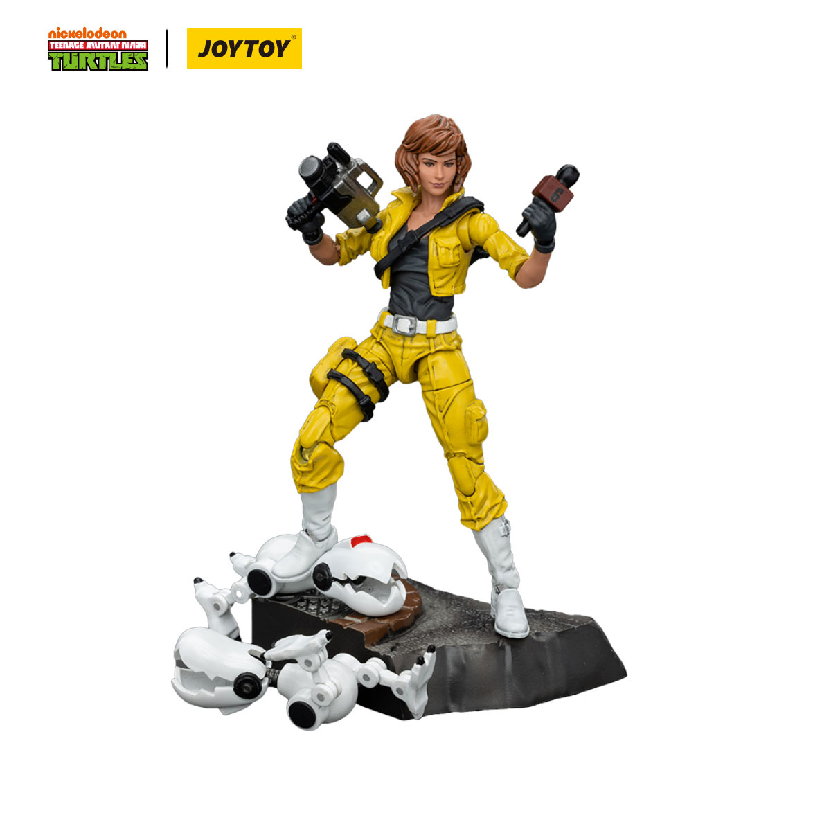 JOYTOY TMNT April O'Neil Aciton Figure