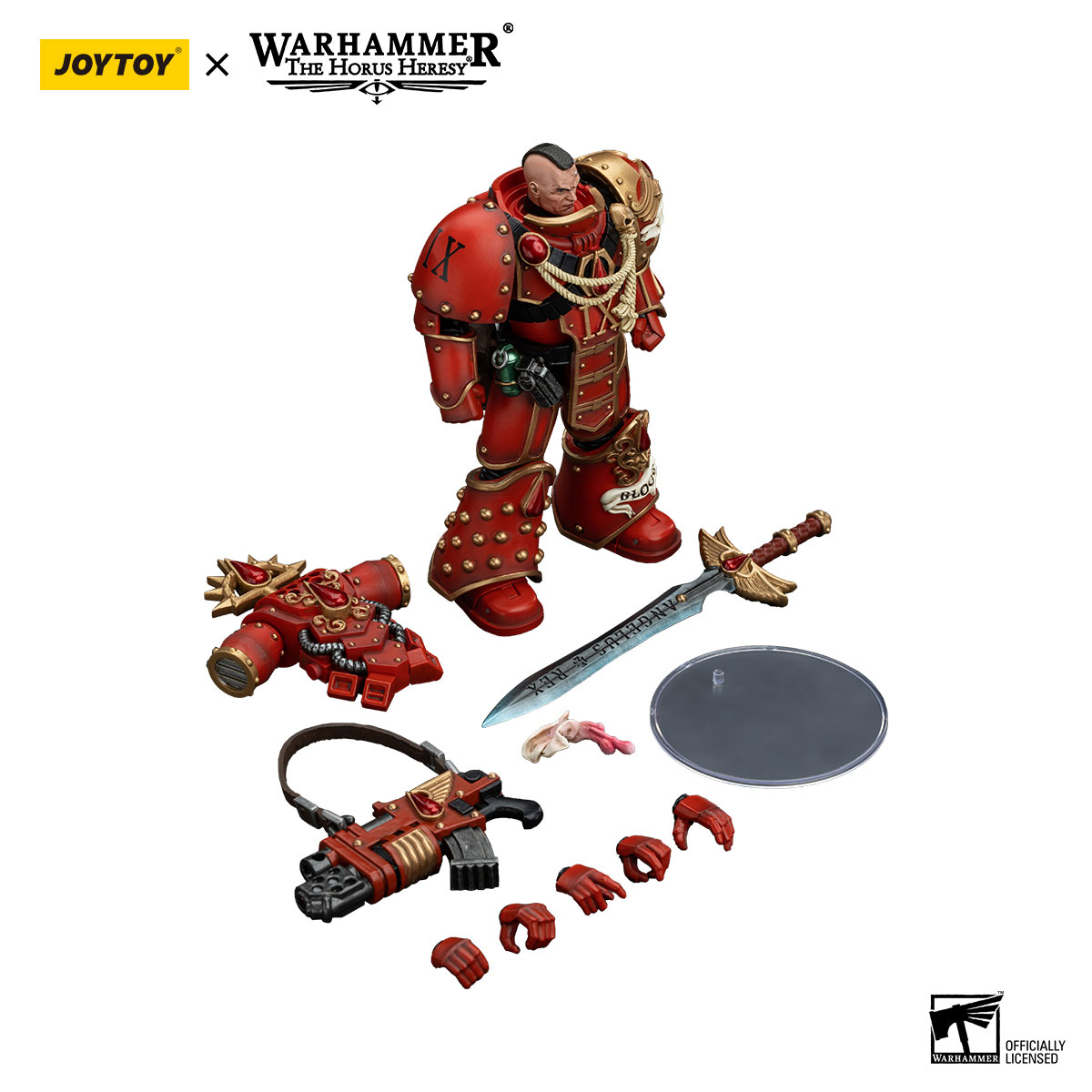 JOYTOY Warhammer The Horus Heresy Blood Angels Raldoron Action Figure