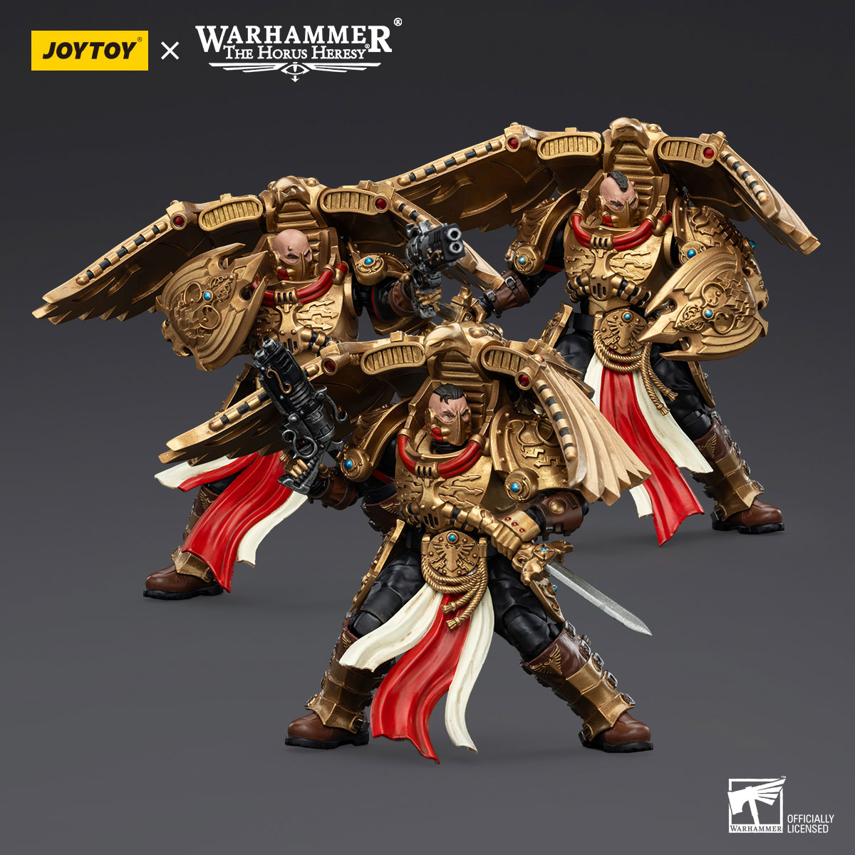 JOYTOY Legio Custodes Custodian Venatari Squad Action Figure