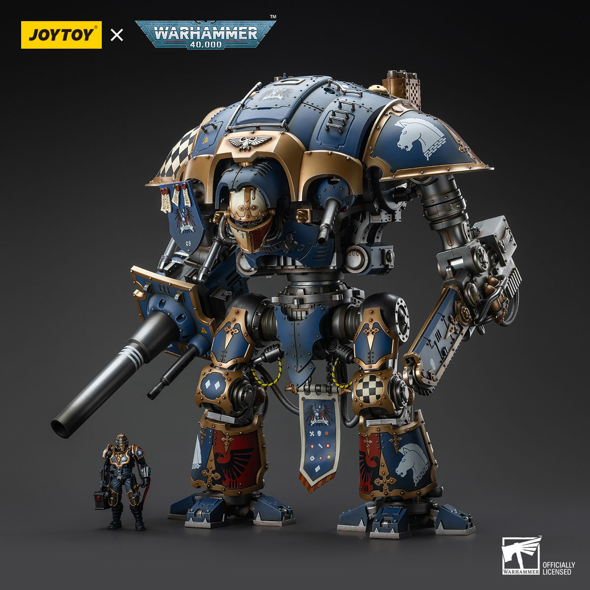 JOYTOY WARHAMMER Imperial Knights House Terryn Knight Paladin