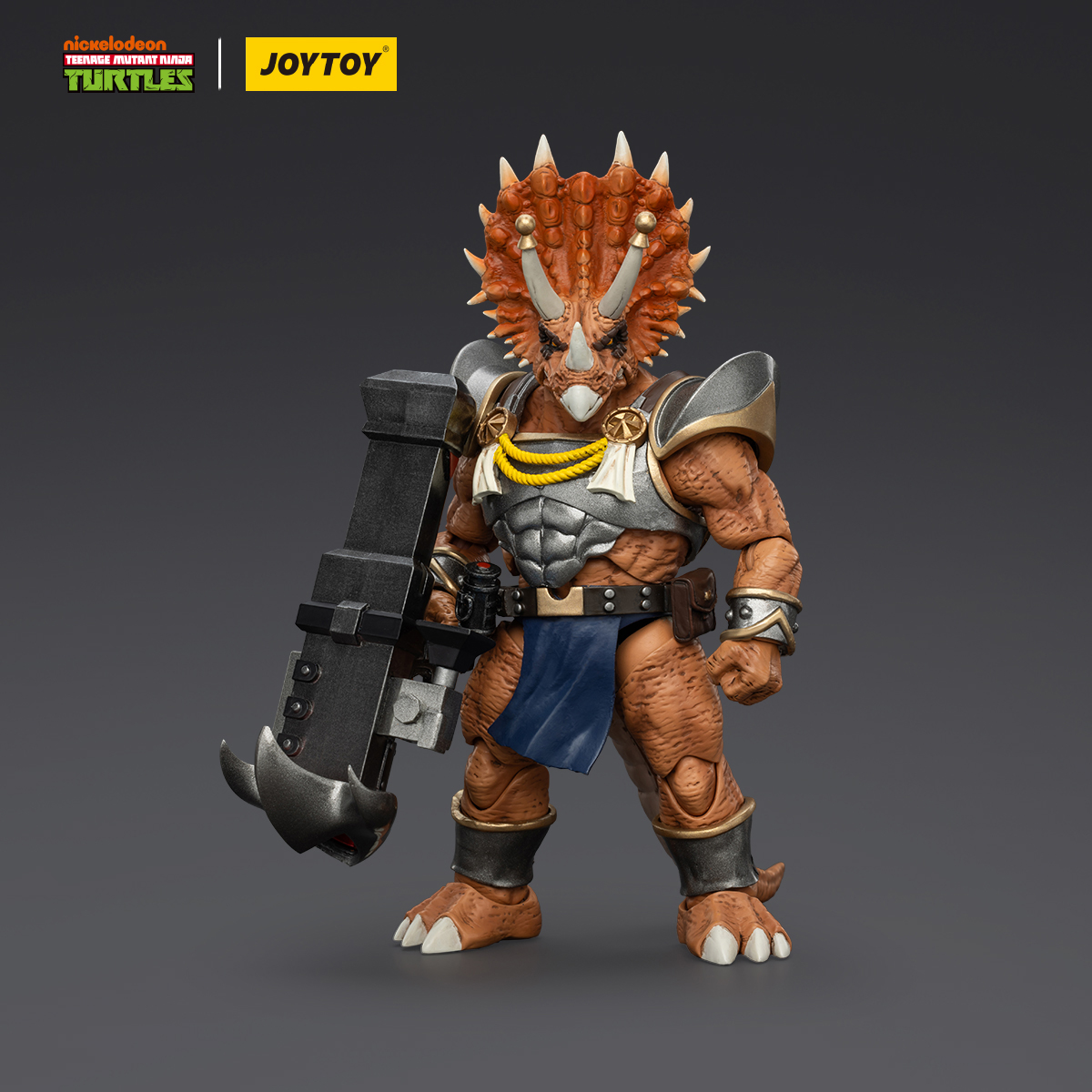JOYTOY TMNT Captain Zorax & Adjutant Zork & Triceraton Infantryman