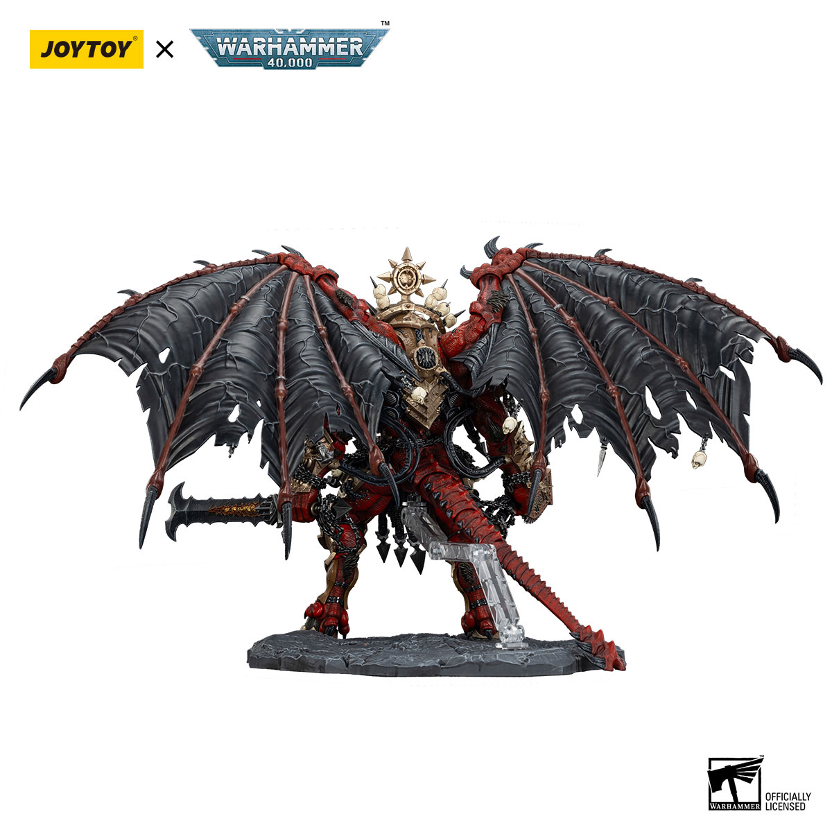 JOYTOY World Eaters Angron Daemon Primarch of Khorne Action Figure