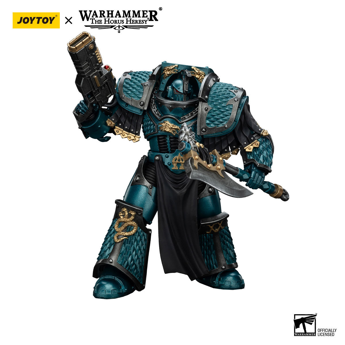 JOYTOY Alpha Legion Lernaean Terminator with Volkite Charger