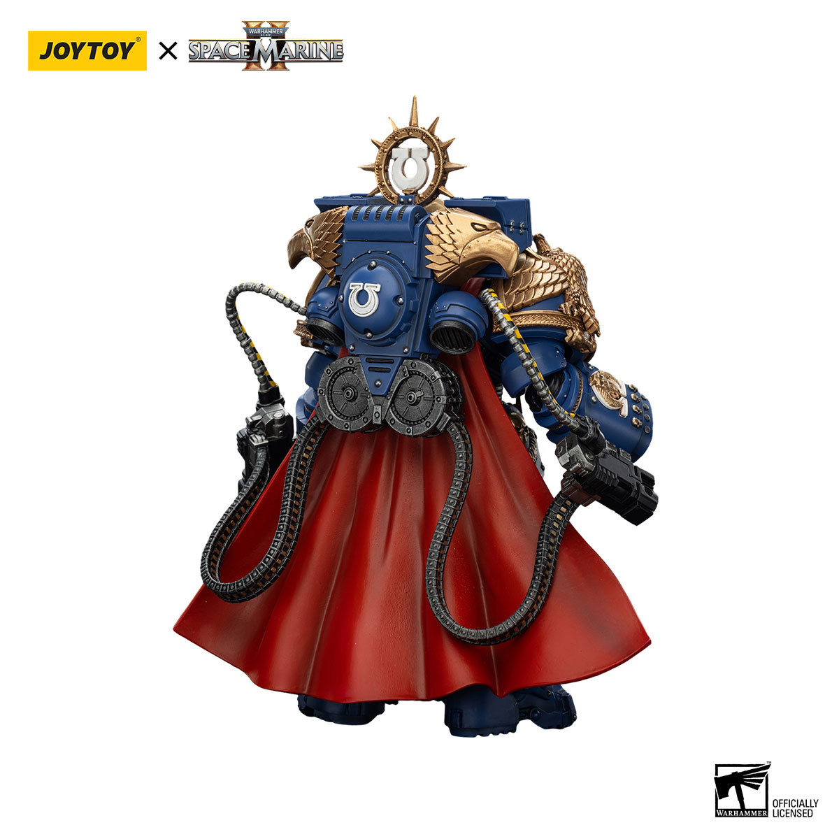 JOYTOY Warhammer Ultramarines Marneus Calgar, Chapter Master with MkX ...