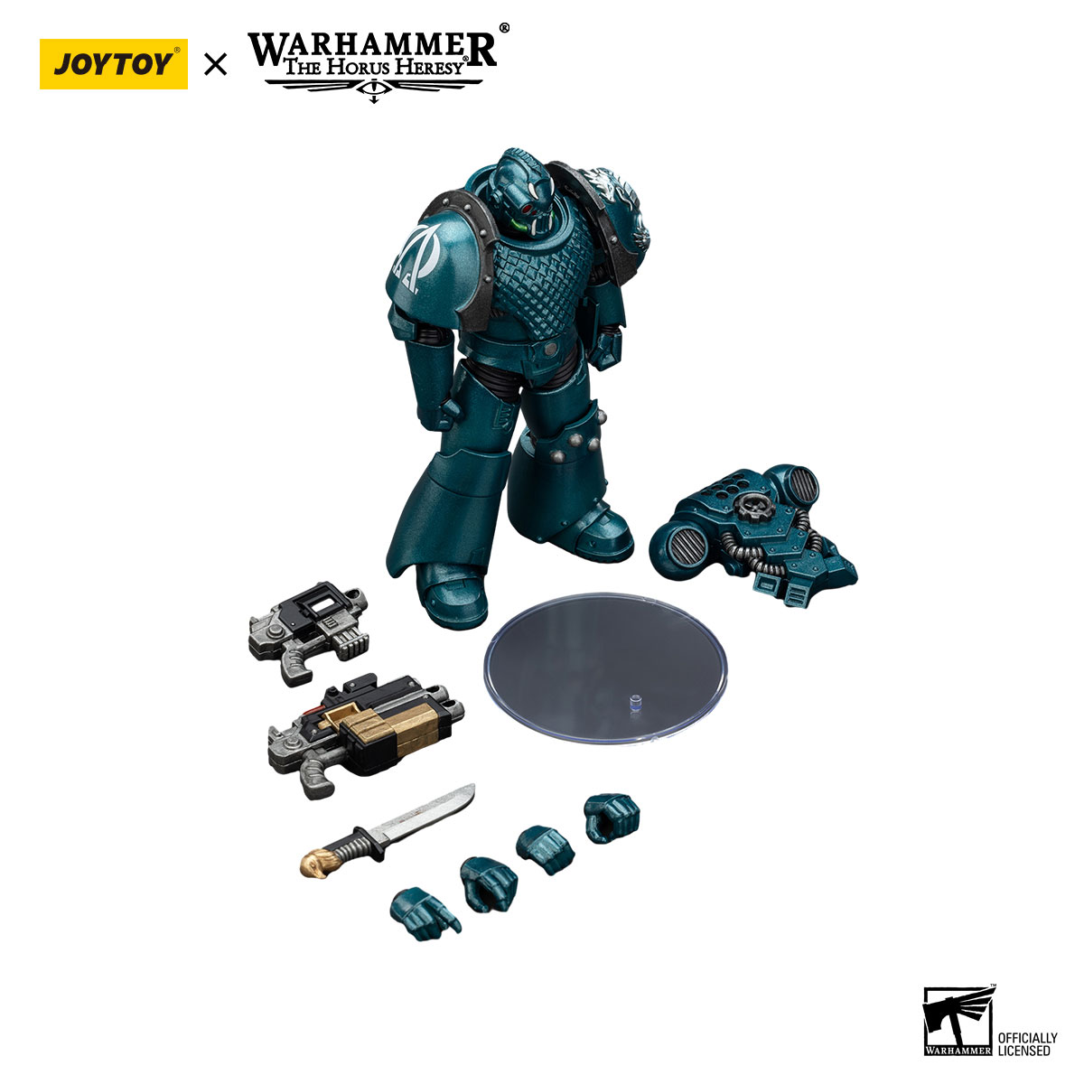 JOYTOY Warhammer The Horus Heresy Alpha Legion Headhunter with ...