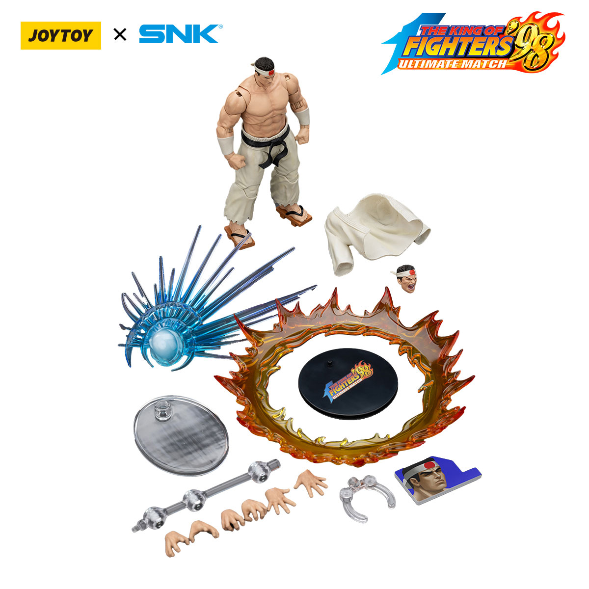 JOYTOY SNK KOF 98UM Hero Team Goro Daimon Aciton Figure