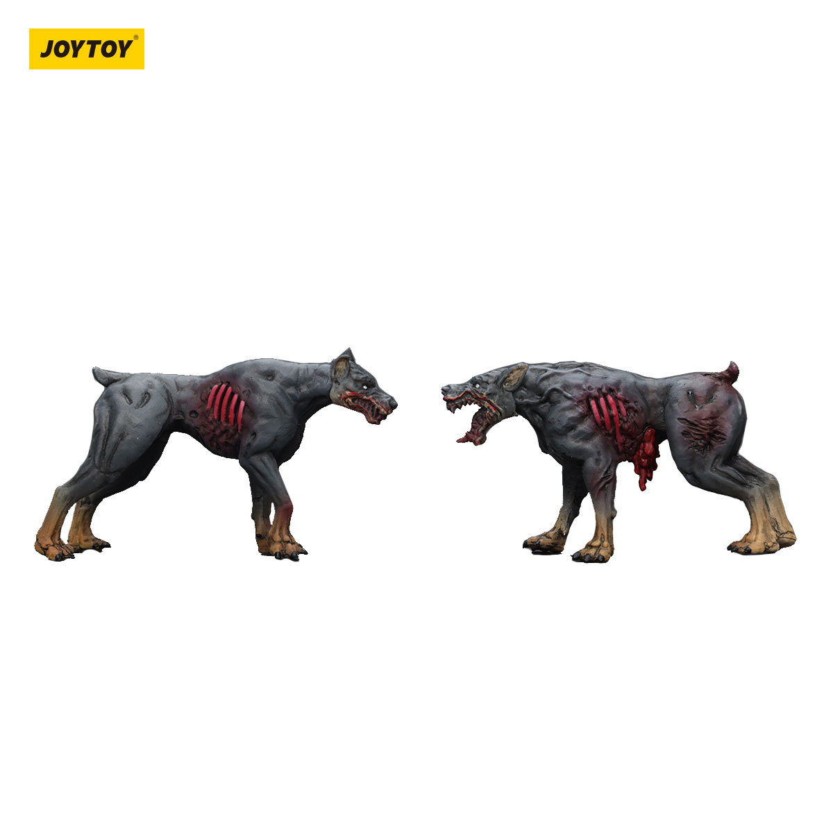 JOYTOY Dark Source Zombie Figure Zombie Police Dogs