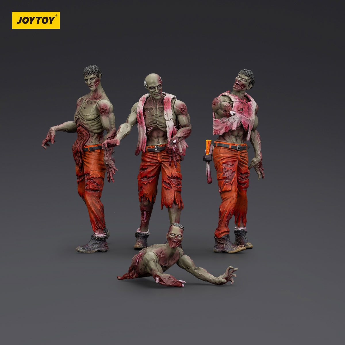 JOYTOY Dark Source Zombie Figure Mechanic Team