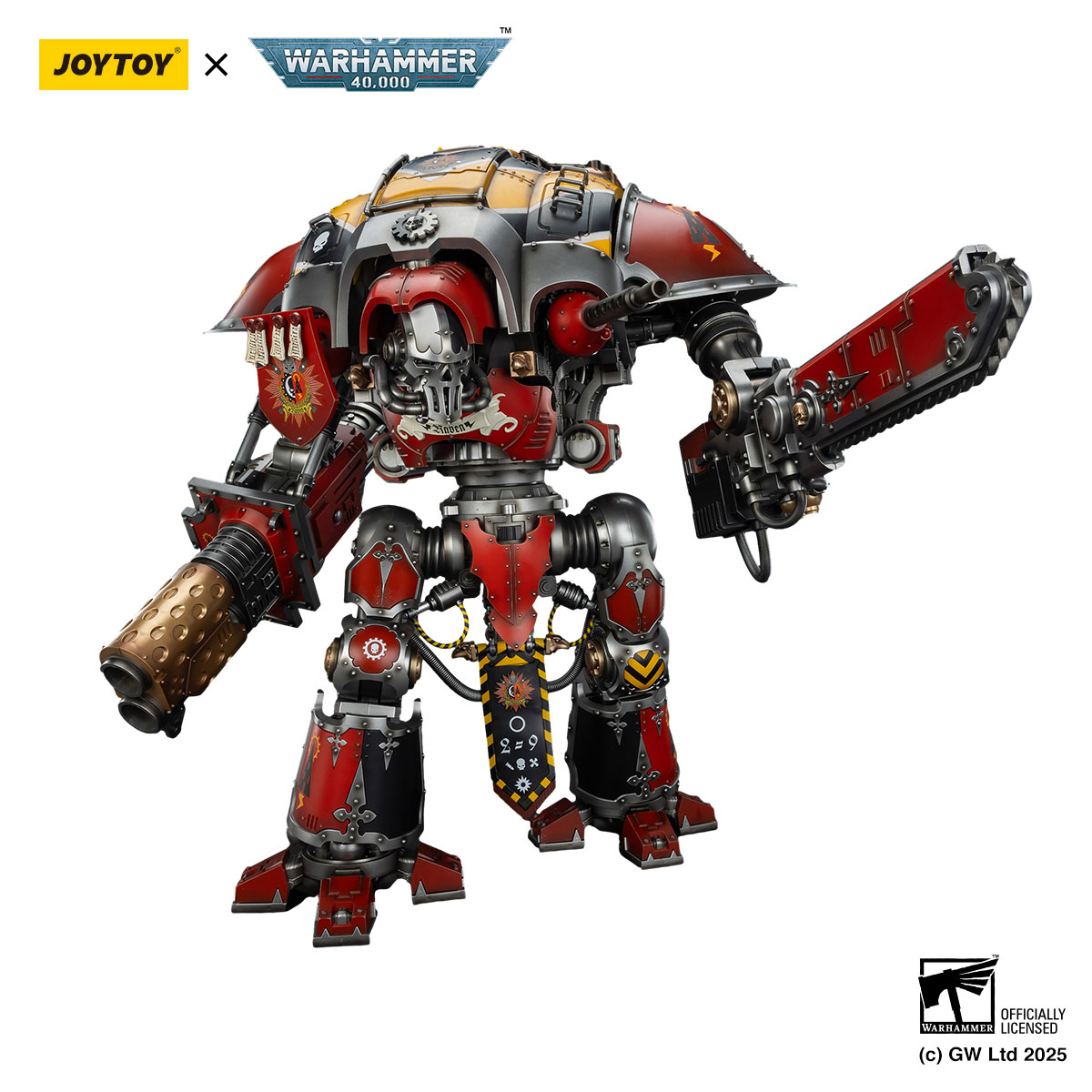 JOYTOY Warhammer Imperial Knights House Raven Knight Errant Action Figure