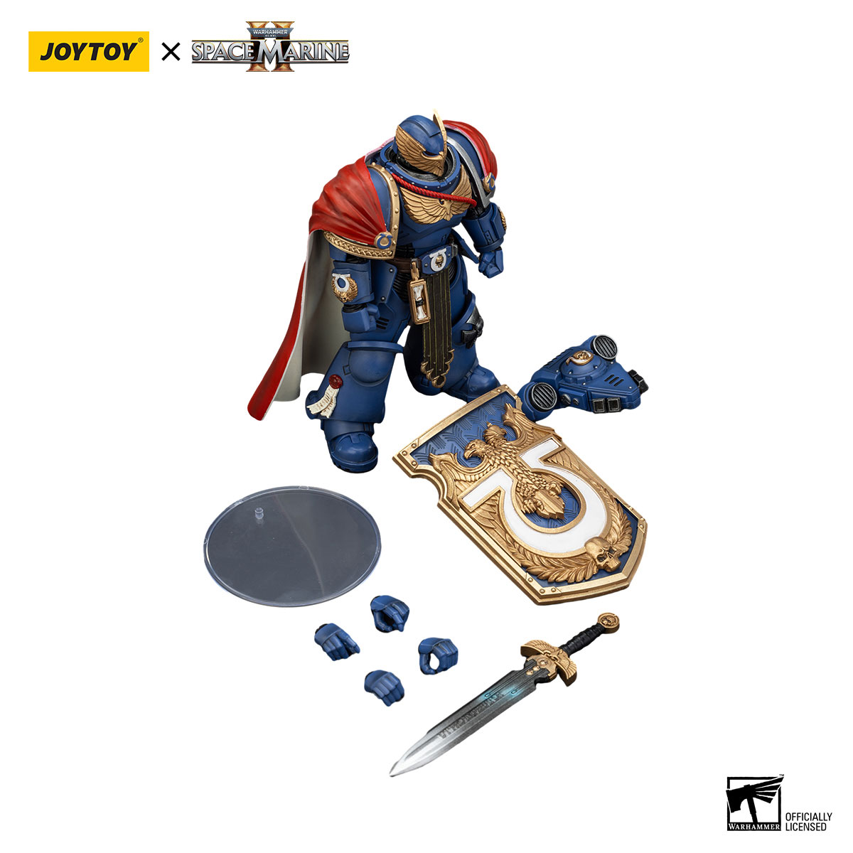 JOYTOY Warhammer Ultramarines Victrix Honour Guard with Storm Shield ...