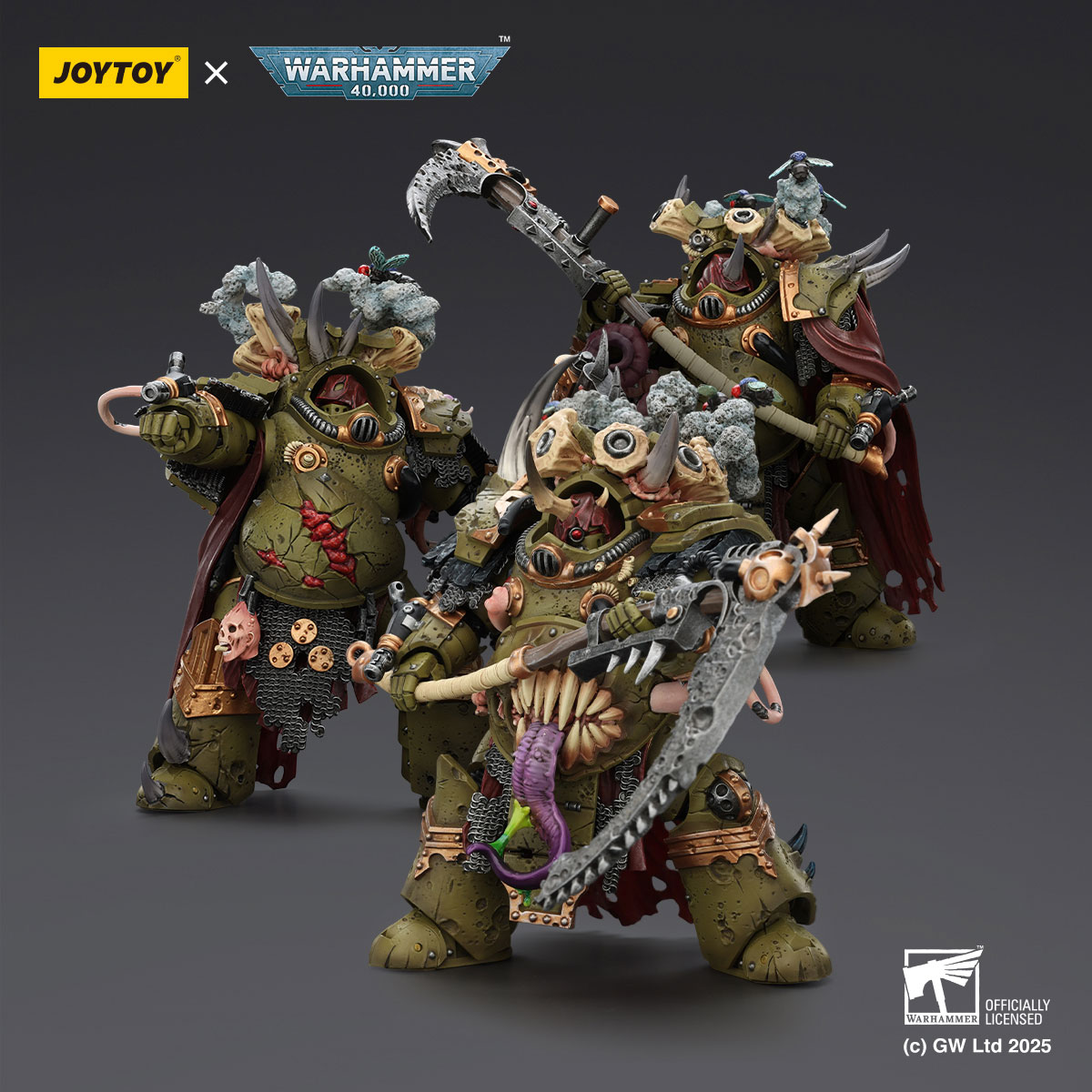 Death Guard Deathshroud Terminators Champion Squad