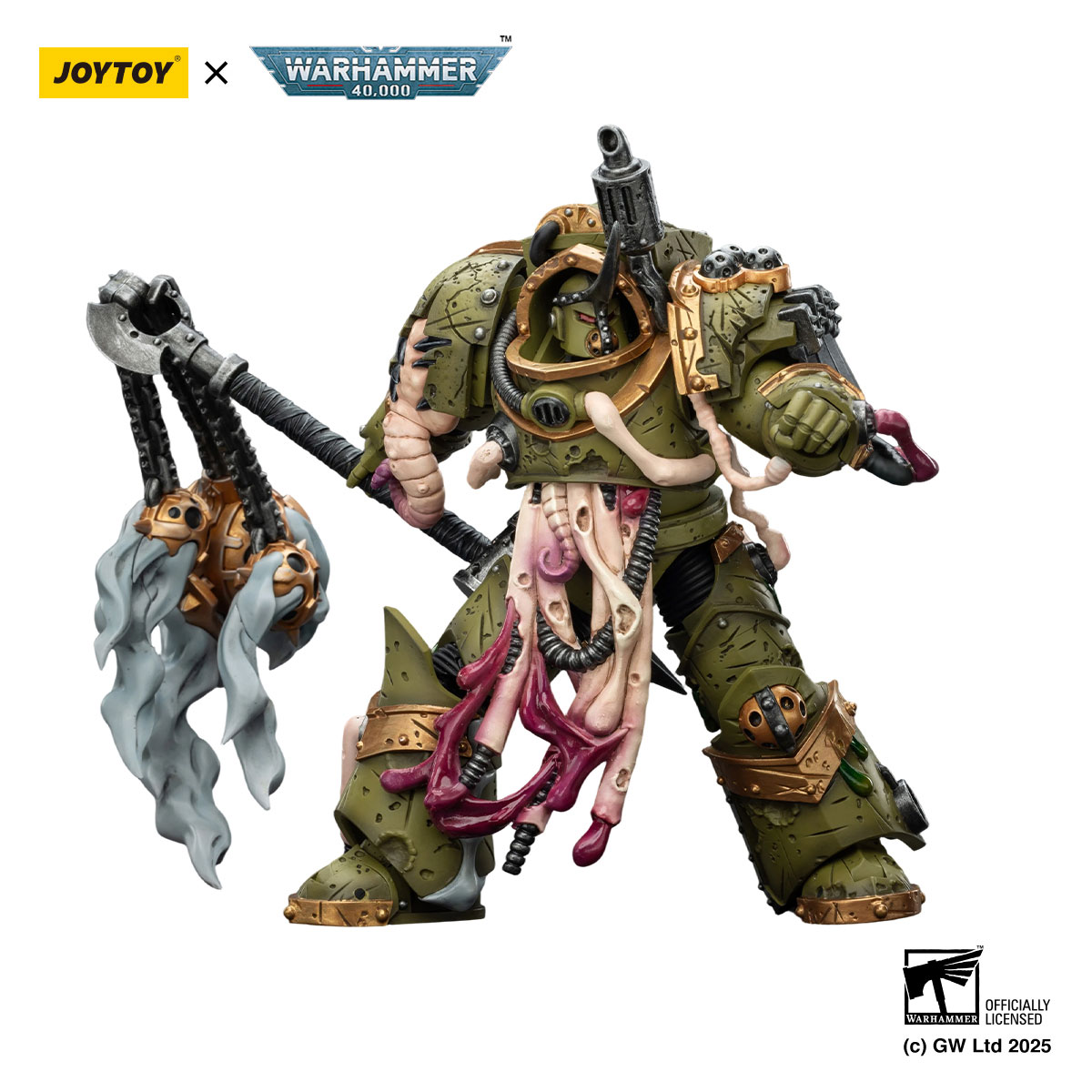 JOYTOY Death Guard Blightlord Terminator Squad | 1/18 Set