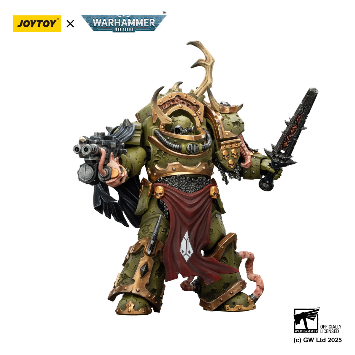 JOYTOY Death Guard Blightlord Terminator Squad | 1/18 Set