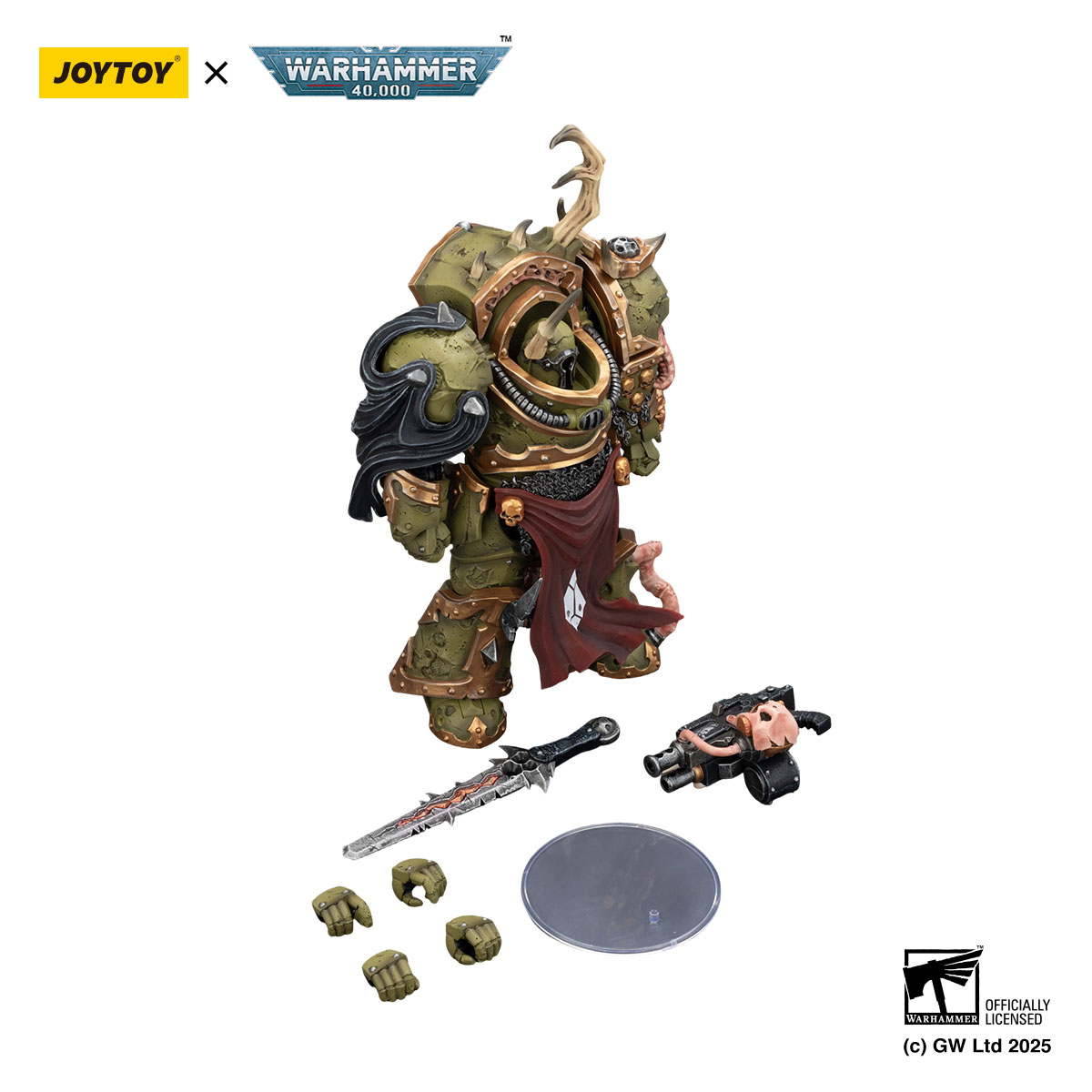 JOYTOY Death Guard Blightlord Terminator Squad | 1/18 Set