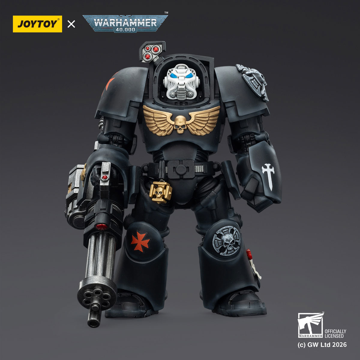 JOYTOY Black Templars Terminator Squad | Warhammer 40K