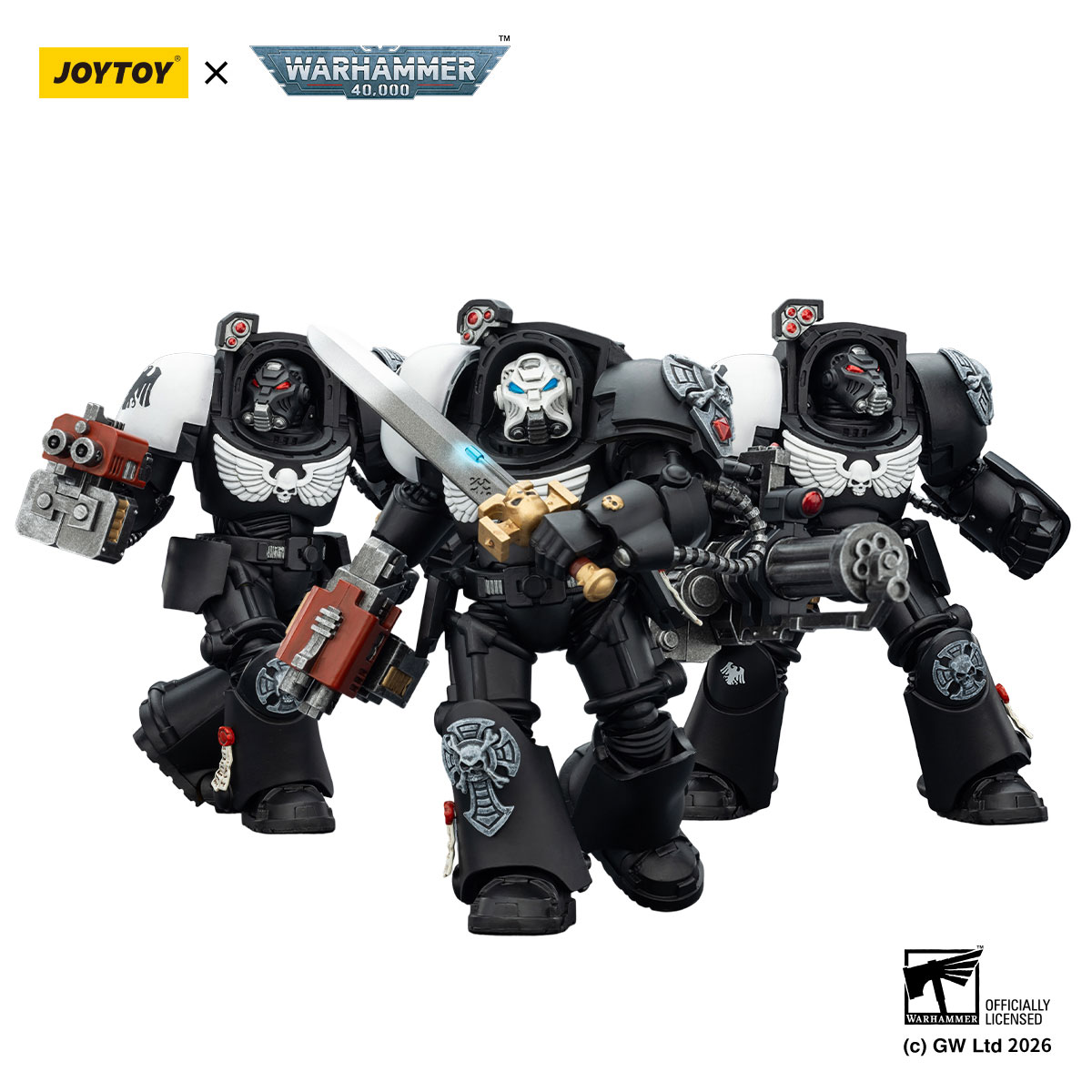 JOYTOY Raven Guard Terminator Squad | Warhammer 40k