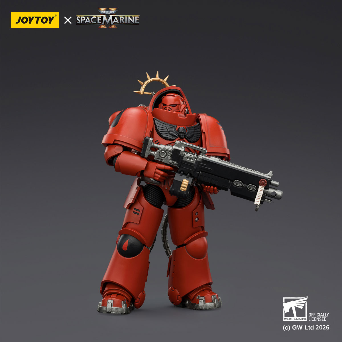 Heavy Intercessor Figure Blood Angels | Warhammer 40K - JOYTOY