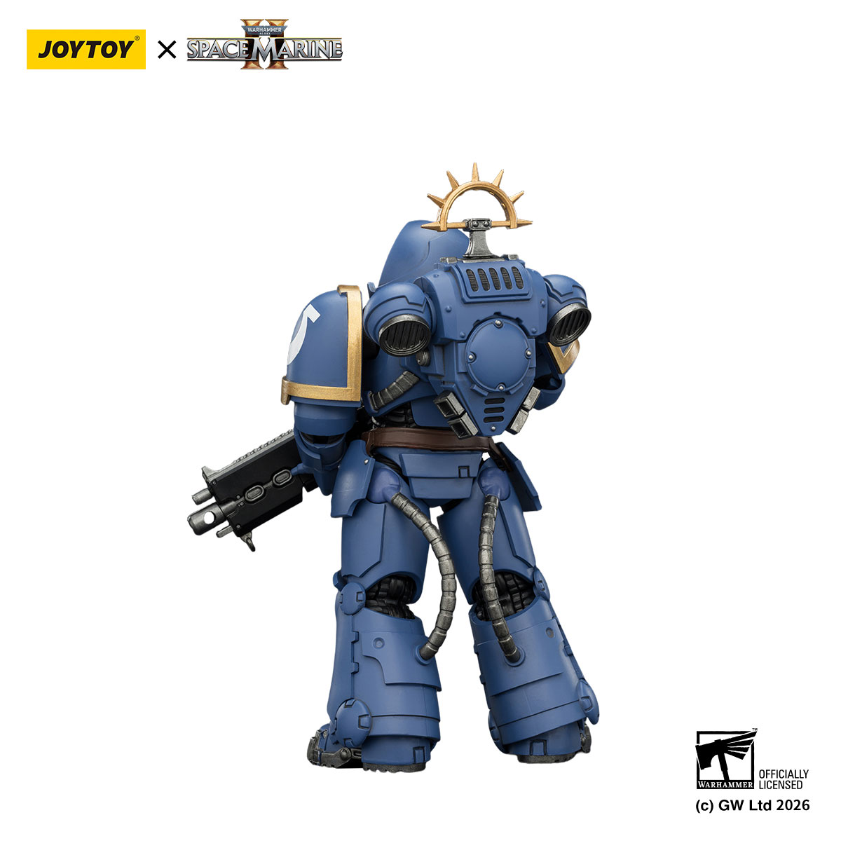 Heavy Intercessor Figure Ultramarines Warhammer 40K - JOYTOY